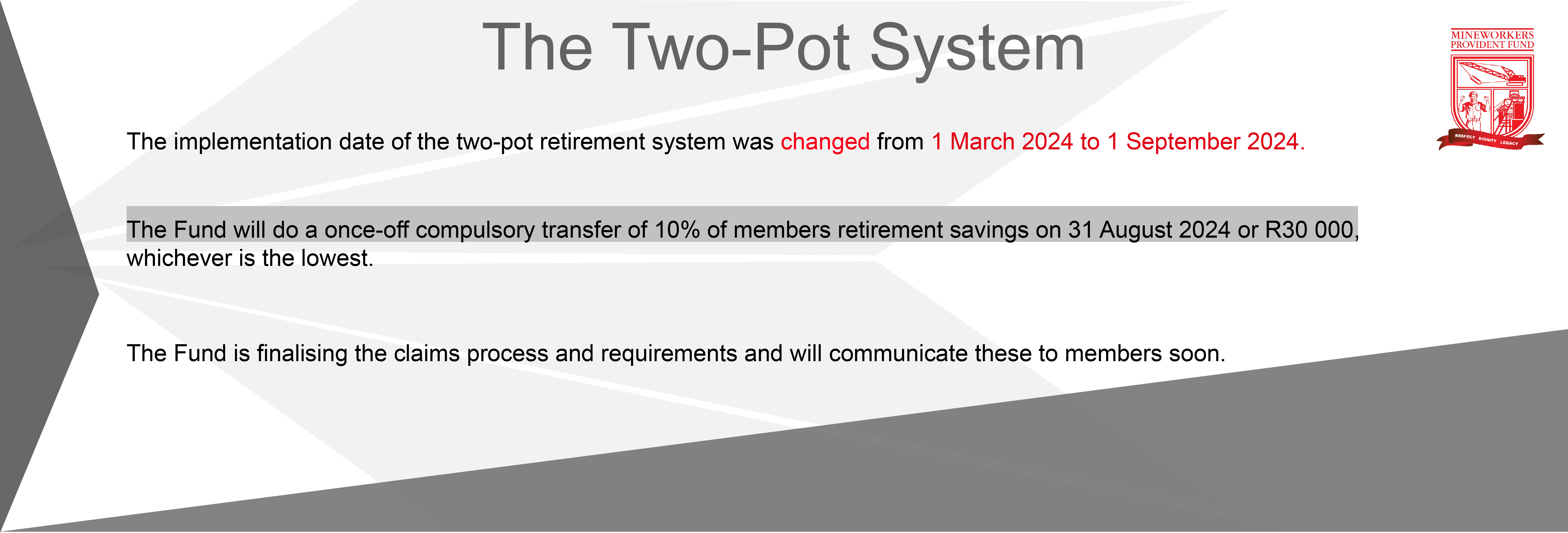 Mineworkers Provident Fund - MWPF